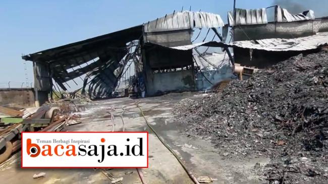 Kebakaran Pabrik Plastik PT Langgeng Jaya di Gresik, Ini Penyebabnya