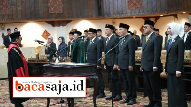 Resmi Dilantik, Ini Susunan Ketua dan Wakil Ketua Definitif DPRD Jatim 2024-2029, Apa Tugasnya?