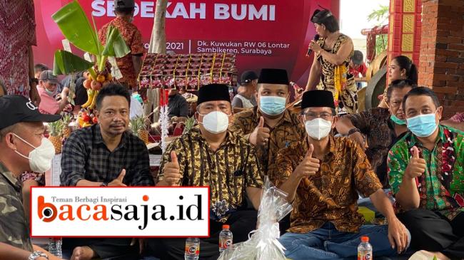 Selamatan Sedekah Bumi, Ketua DPRD Surabaya: Kita Nguri-Uri Budaya dan ... Selamatan Sedekah Bumi, Ketua DPRD Surabaya: Kita Nguri-Uri Budaya dan ...