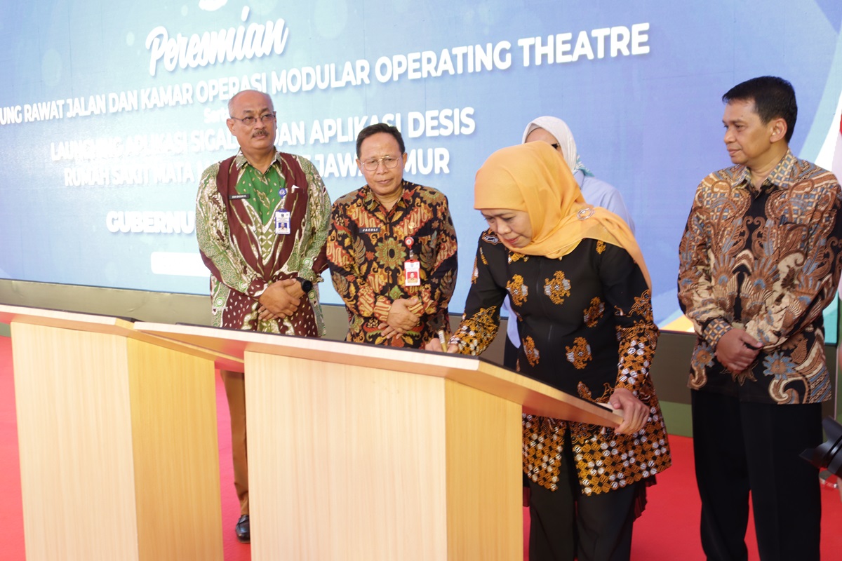 Kabar Baik, RS Mata Jatim Sudah Punya Kamar Operasi Modular Operating ...